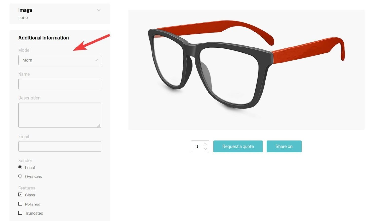 Visual Product Configurator Form Builder Add On Orion