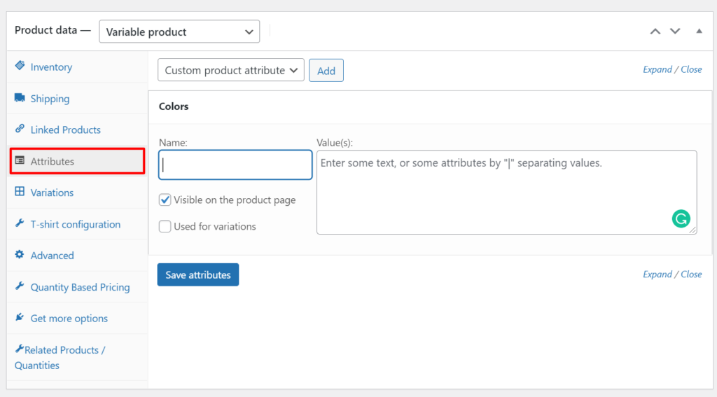 creatingavariableproduct - Orion Origin